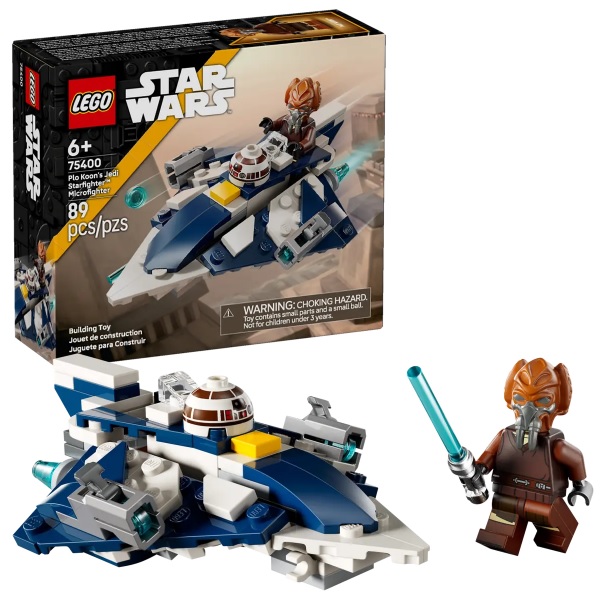 LEGO Star Wars 75400 Plo Koon's Jedi Starfighter Microfighter Summer ...
