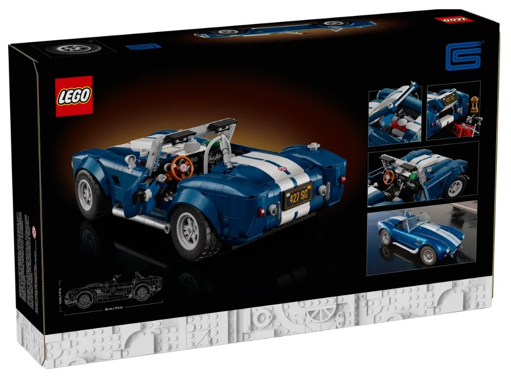 18+ LEGO Icons Shelby Cobra 427 S/C Now Officially Released to General ...