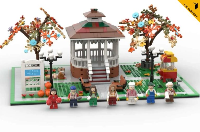 LEGO IDEAS Working Volcano – With Erupting Lava! Project Creation ...