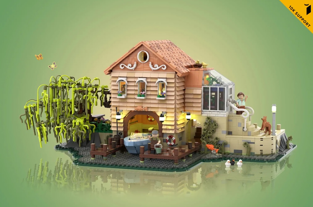 LEGO IDEAS Lake House Project Creation Achieves 10 000 Supporters