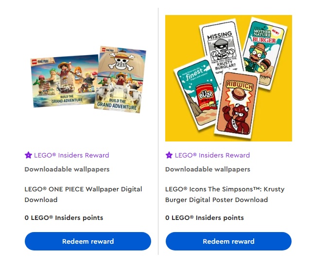 Free Digital Wallpaper Downloads at LEGO Insiders Rewards Center: LEGO ...