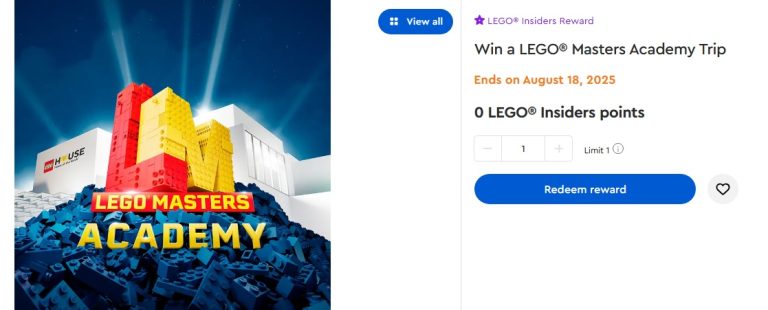 5 LEGO Set Bundle Sweepstake Summer 2025 (Cost 50 LEGO Insider Points ...