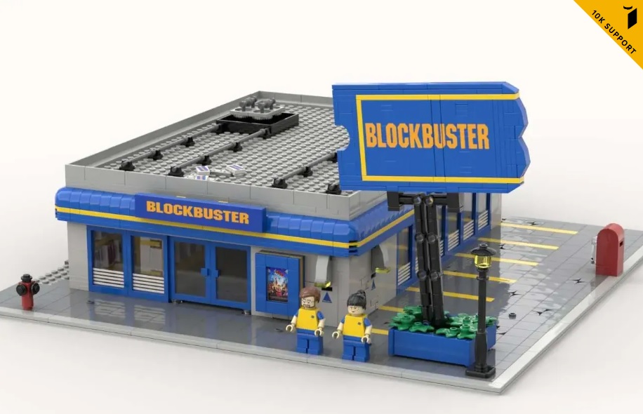 LEGO IDEAS Blockbuster Project Creation Achieves 10 000 Supporters