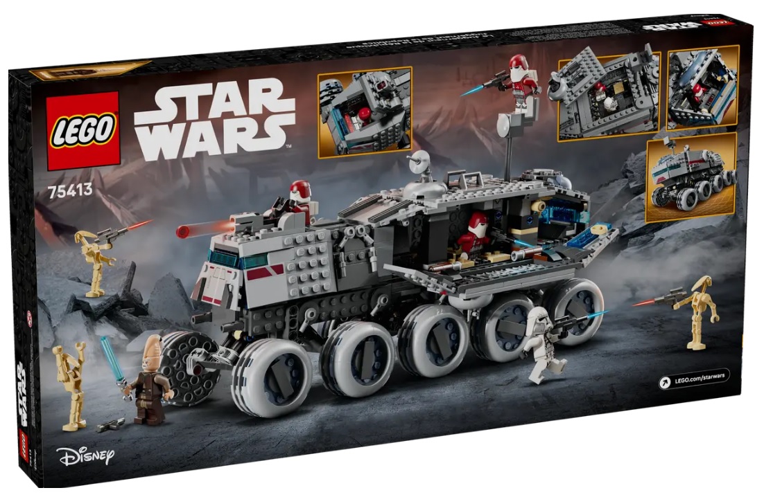 One of the bigger Clone Wars sets would be the 75413 Republic ...