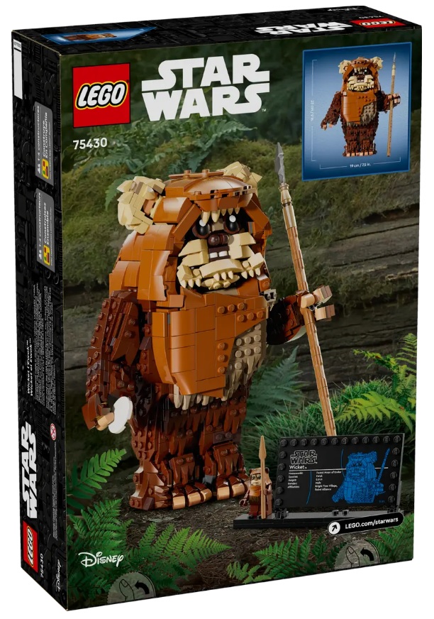 LEGO Star Wars 75430 Wicket the Ewok Summer August 2025 Set Revealed ...