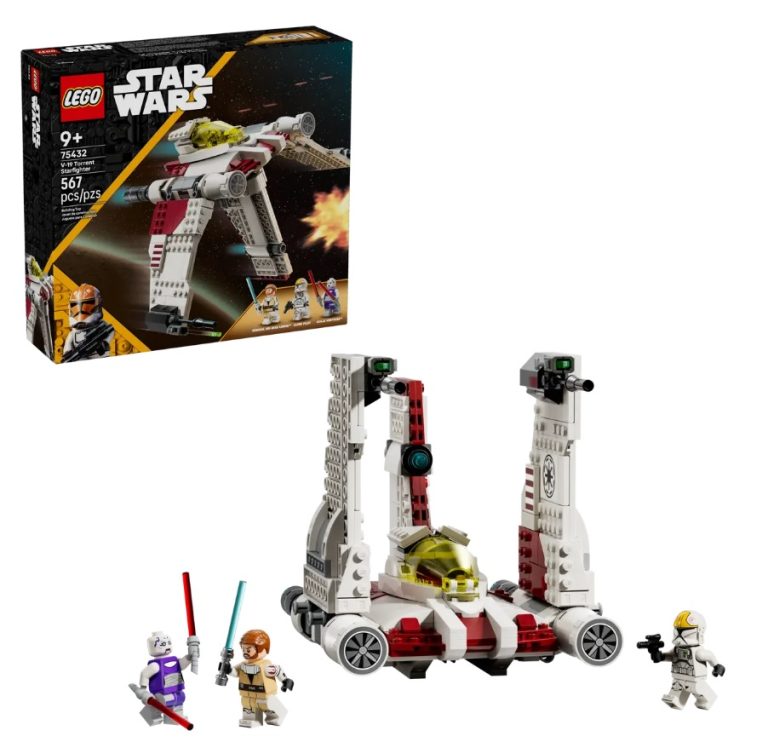 LEGO Star Wars 75432 V-19 Torrent Starfighter Summer August 2025 ...