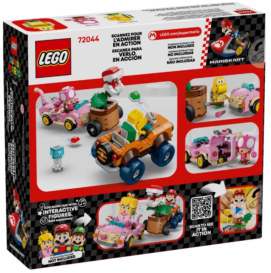 Additional product descriptions and set images for the two LEGO Super ...