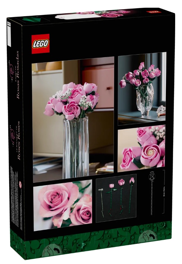 What do you think of the LEGO Botanical 10374 Bouquet of Pink Roses ...