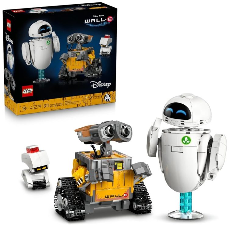18+ LEGO Disney & Pixar Wall-E & EVE 43279 September 2025 Release Date Front Box