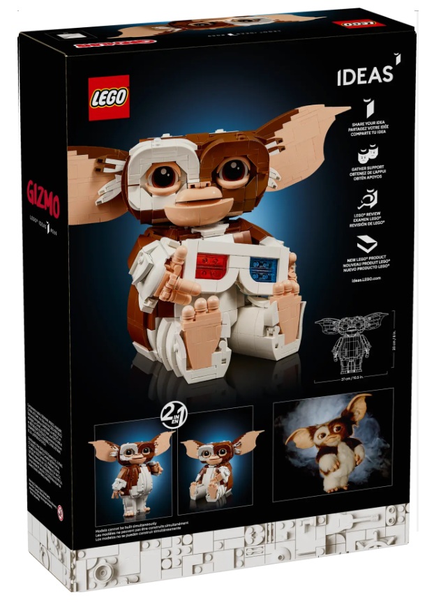 Gremlins Gizmo is a cute figure that is completely poseable. It is ...