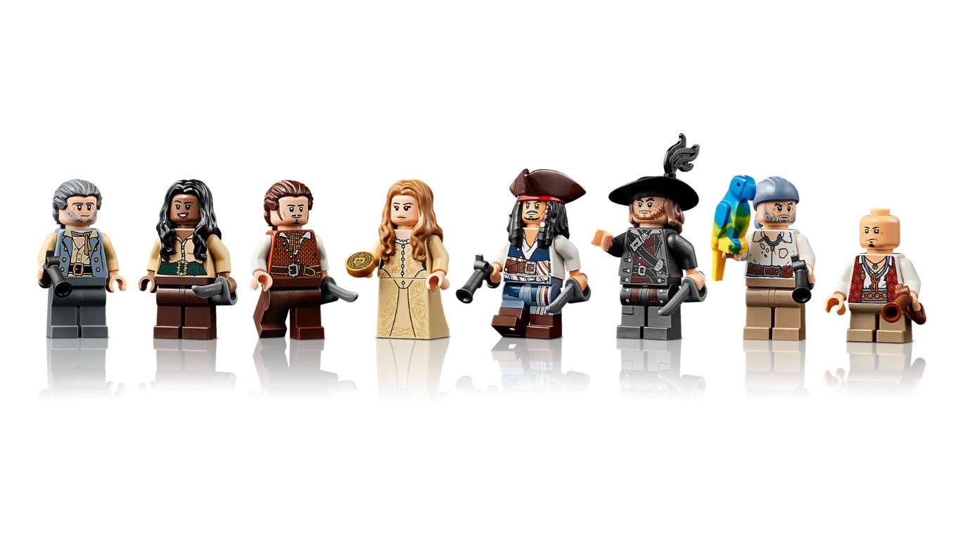 There are 2862 pieces and 8 minifigure characters.