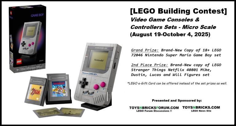 [LEGO Building Contest] Video Game Consoles & Controllers Sets in Micro ...