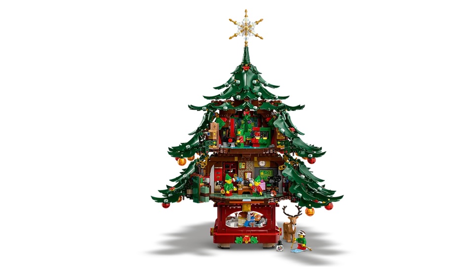 This is truly a family tradition with this big Christmas tree. It has a ...