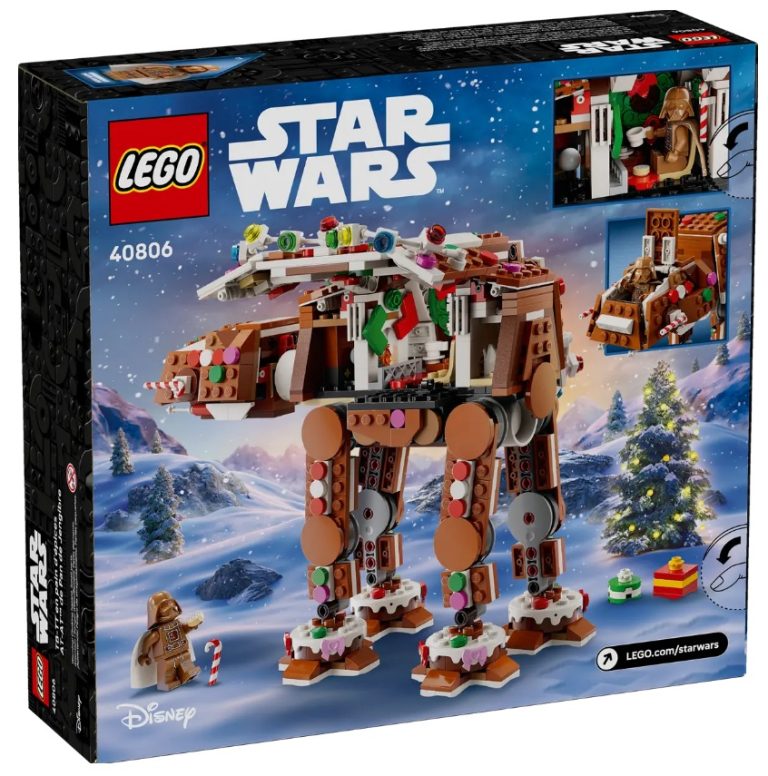 There is one LEGO Gingerbread Darth Vader minifigure included.