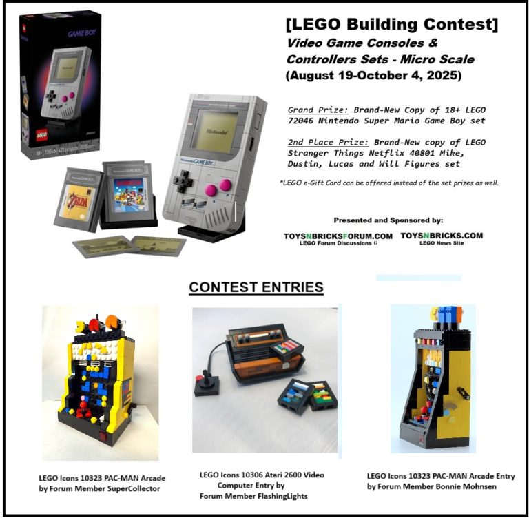 [LEGO Building Contest Entries] Video Game Consoles & Controllers Sets ...