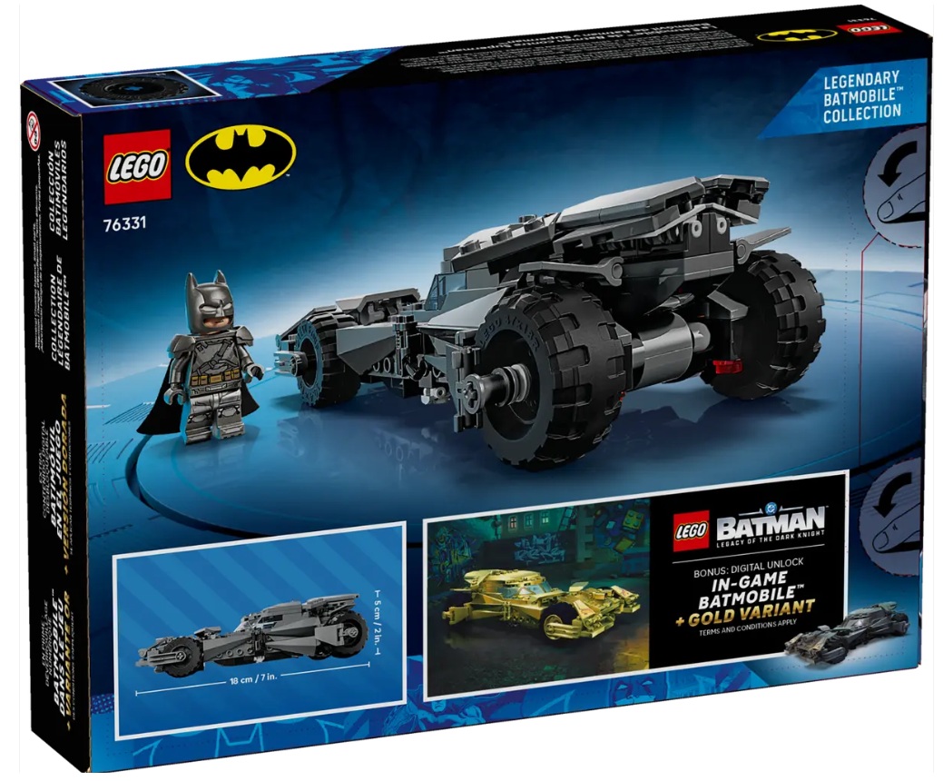 LEGO DC 76332 The Batman Batmobile March 2026 Set