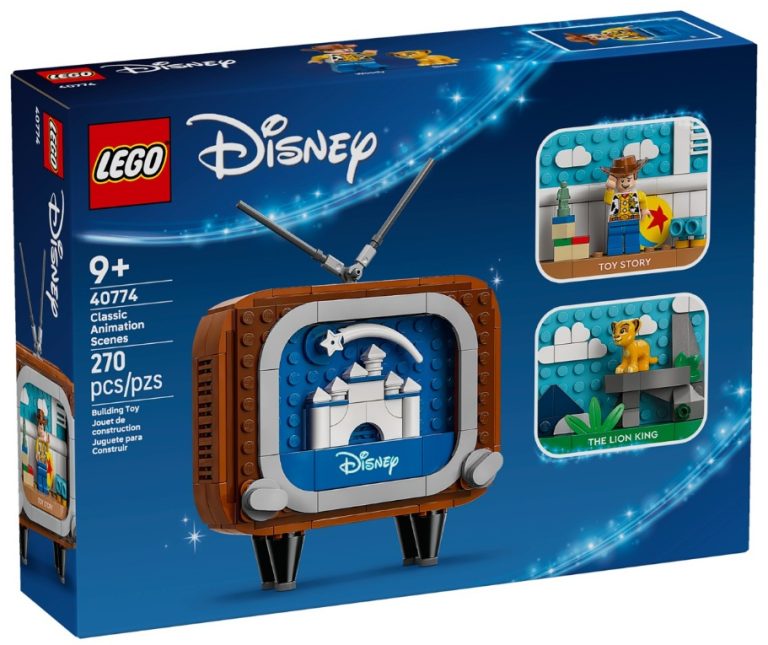 LEGO Disney 40774 Classic Animation Scenes GWP October 2025 Front Box