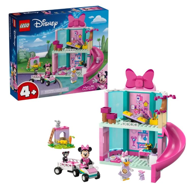 LEGO Disney Mickey and Friends 43274 Minnie's Pet Hotel Front Box