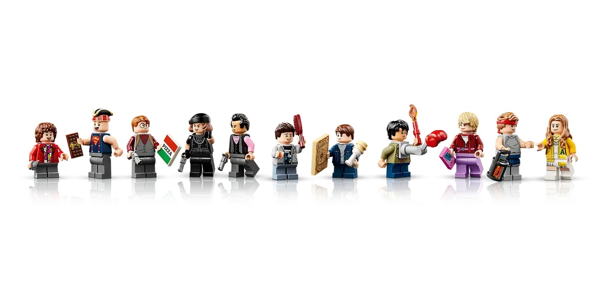 There are 12 minifigures included in the set. These include popular ...