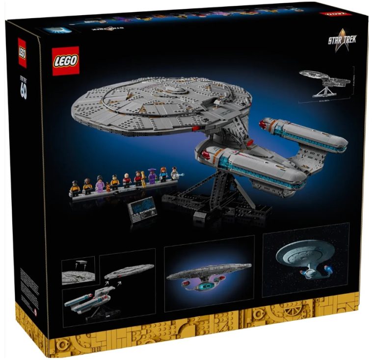 The popular 18+ LEGO Icons Star Trek: U.S.S. Enterprise NCC-1701-D ...