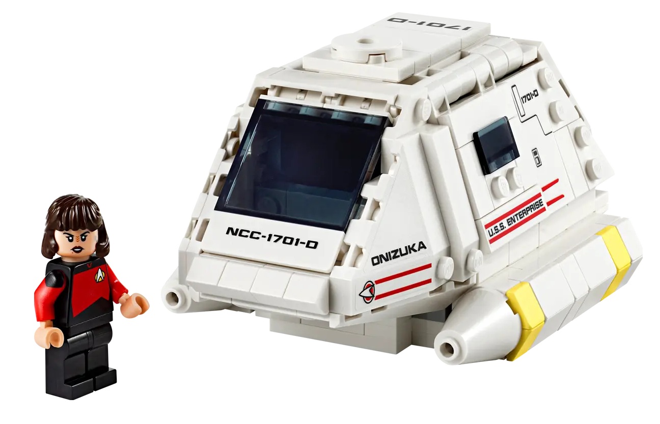 Official Product Description – 40768 Star Trek Type-15 Shuttlepod GWP
