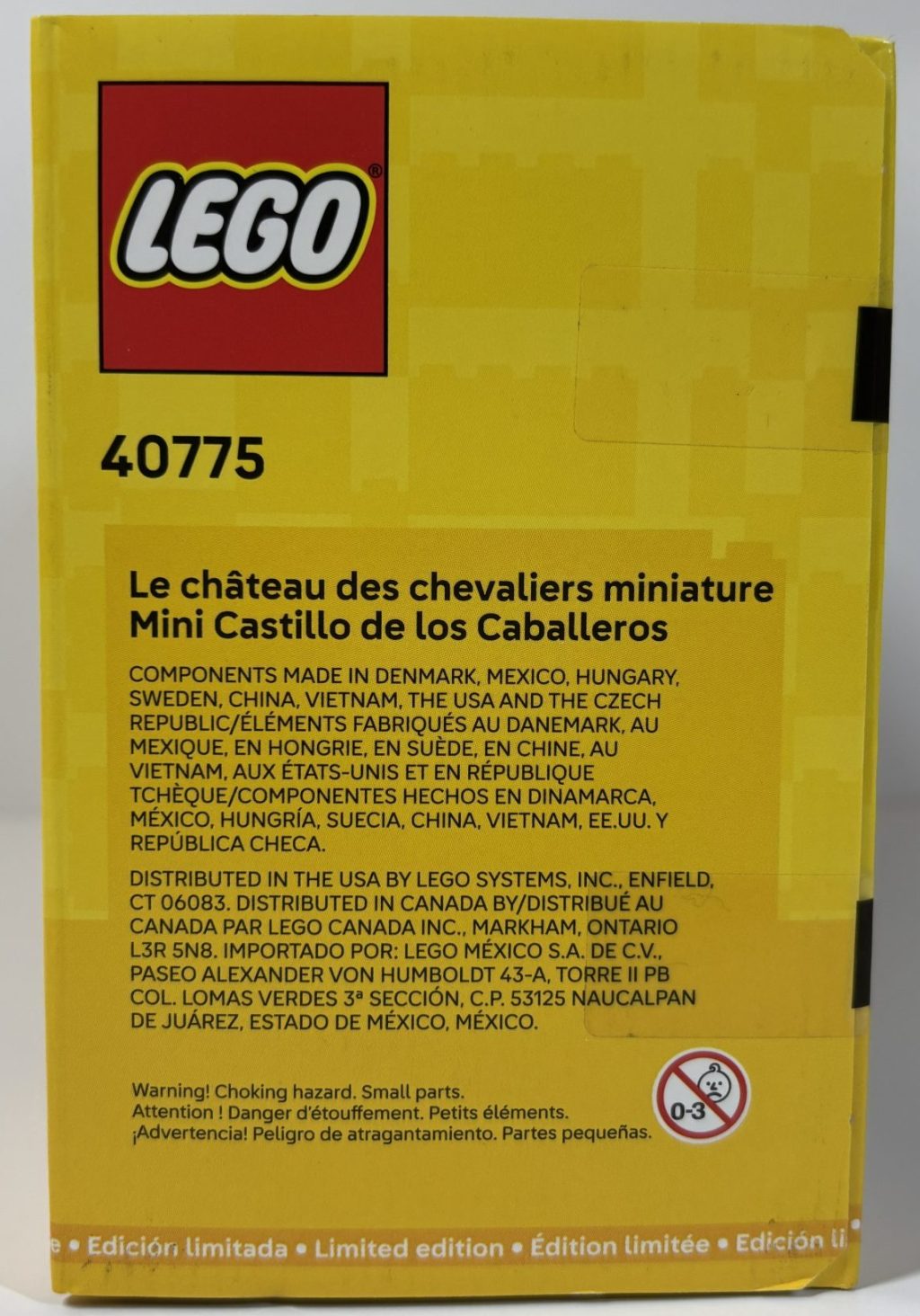 This is the back of the box showing the set in action. You can see that ...