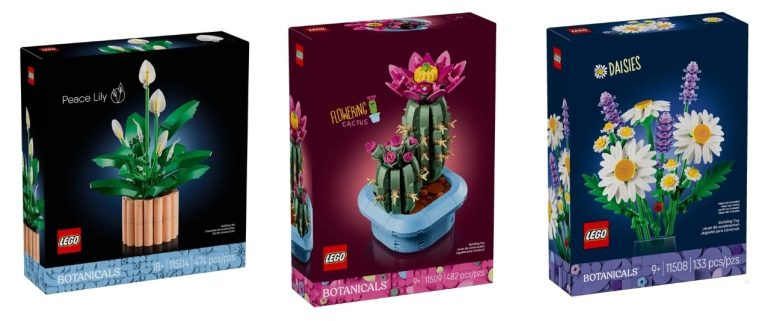 Three LEGO Botanical Collection Plant Series January 2026 Sets Revealed ...