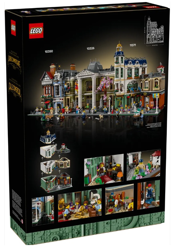#11371 Shopping Street contains 3456 pieces and is recommended for ...