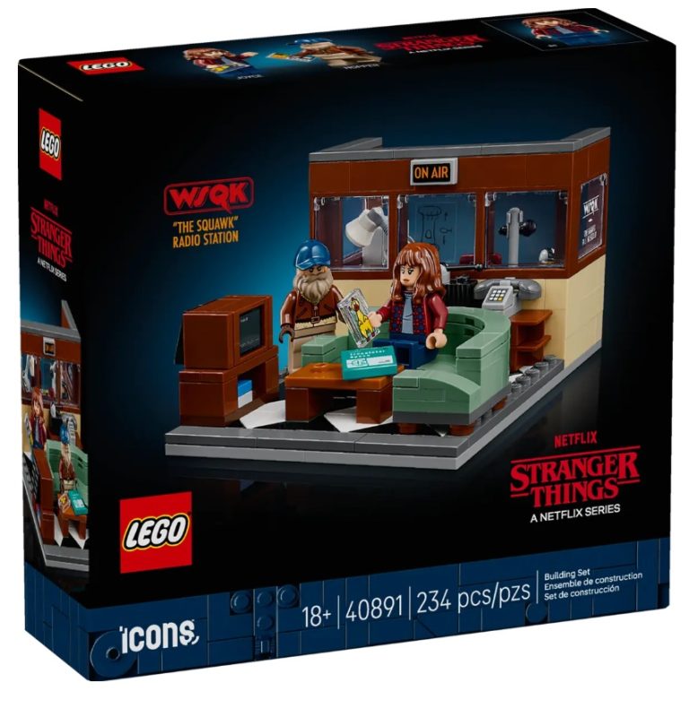 18+ LEGO Icons 40891 Stranger Things WSQK Radio Station GWP Gift Promo ...