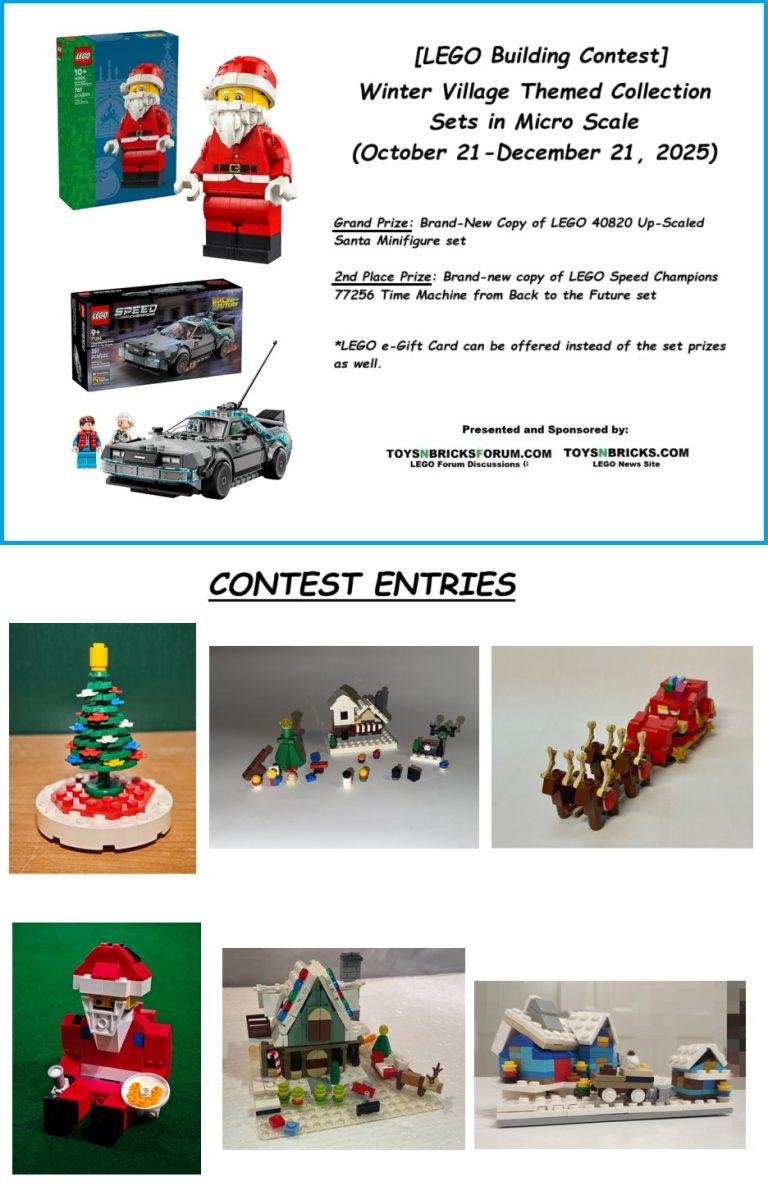 [Entries for LEGO Building Contest] Winter Village Themed Collection ...