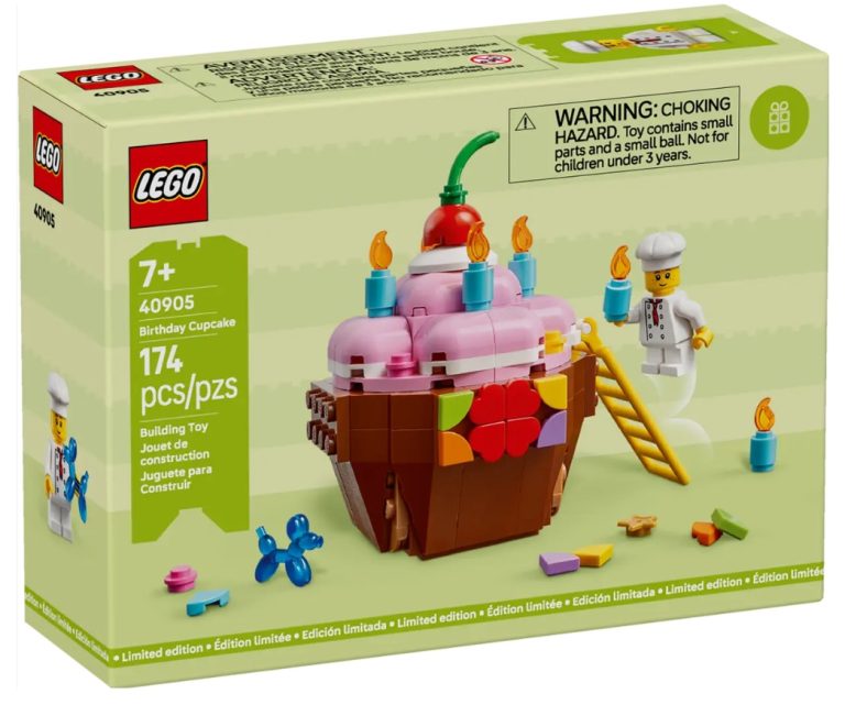 LEGO 40905 Birthday Cupcake GWP 2026 Front Box