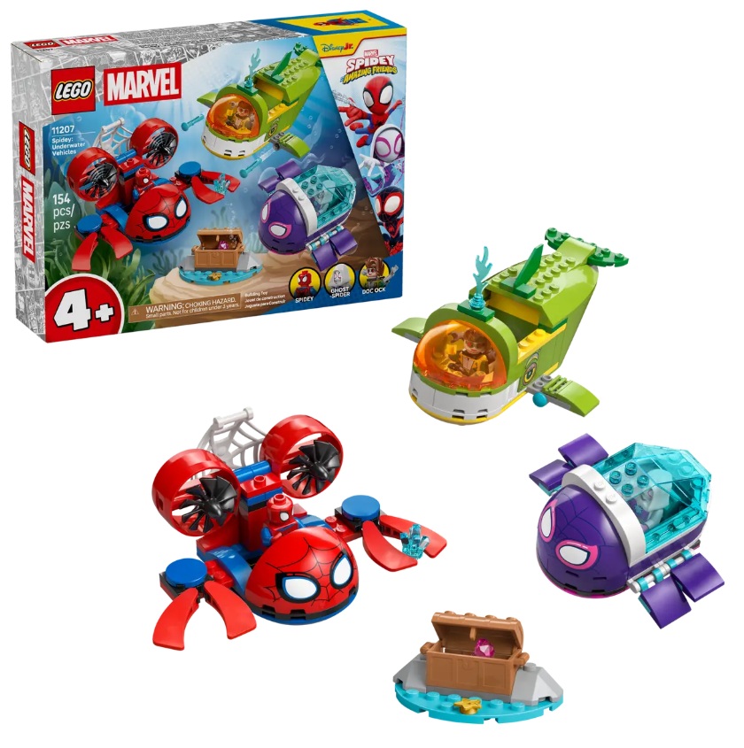 #11207 Spidey: Underwater Vehicles January 2026 – US/Canada Prices ...