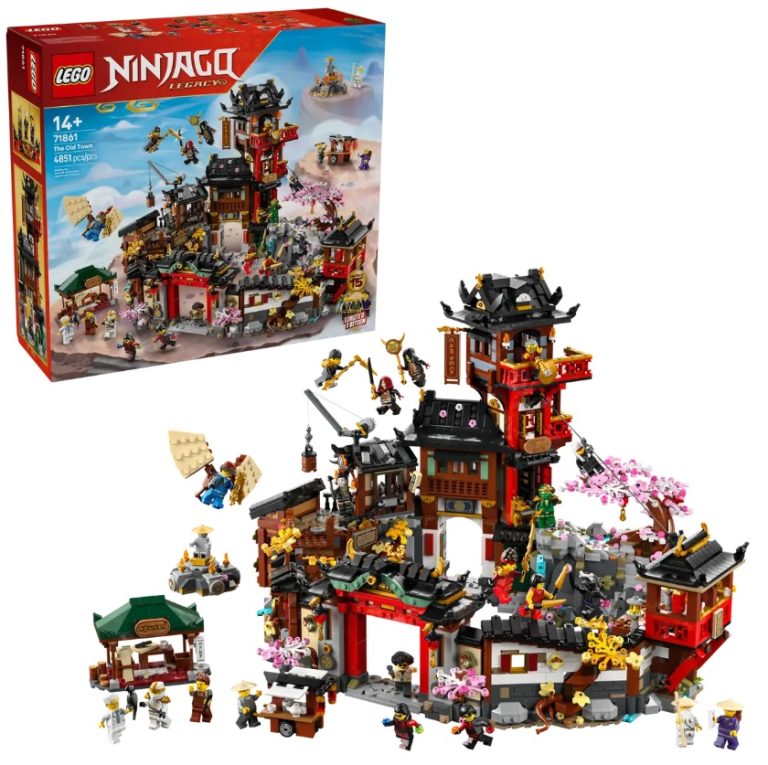 LEGO Ninjago 71861 The Old Town 15th Anniversary January 2026 Release ...