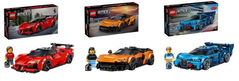 LEGO Speed Champions 2026 January Sets - 77257 McLaren W1, 77254 ...
