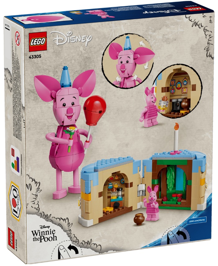 Here’s a closer look at the 43300 Winnie the Pooh set with 43305 Piglet ...