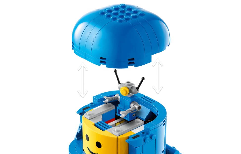 Space LEGO Up-Scaled Blue Astronaut Minifigure March 2026 Revealed ...