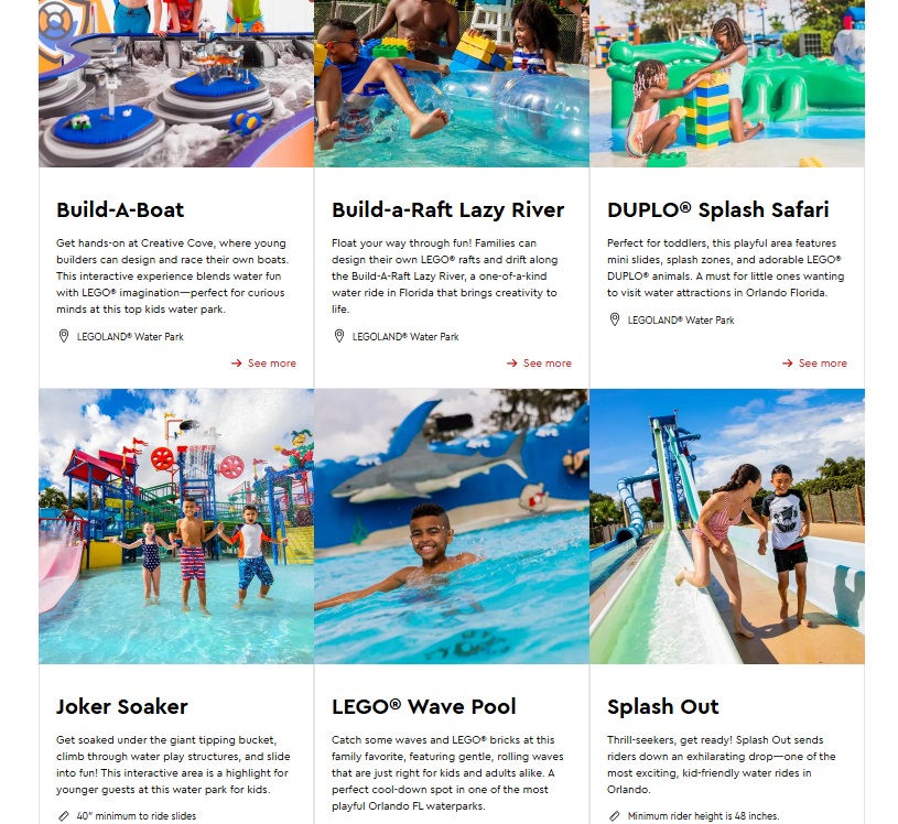 LEGOLAND Ride Guide 2026 – Comparing the Rides