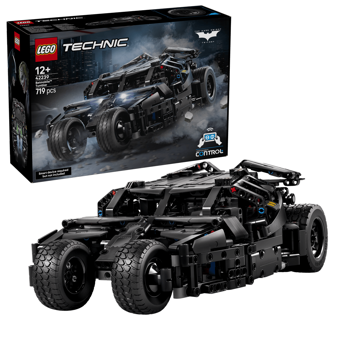 App-Controlled LEGO Technic 42239 Batman Batmobile Tumbler (Dark Knight ...